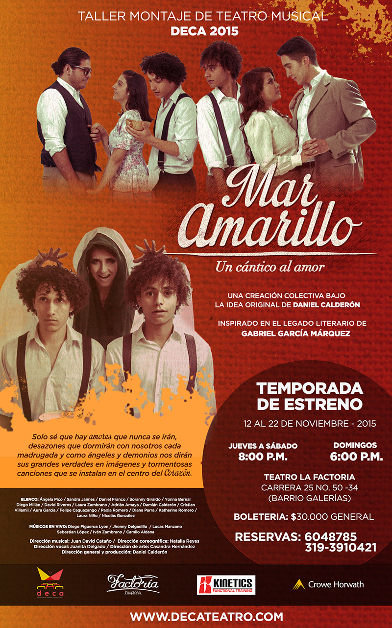 MAR AMARILLO – Deca Teatro